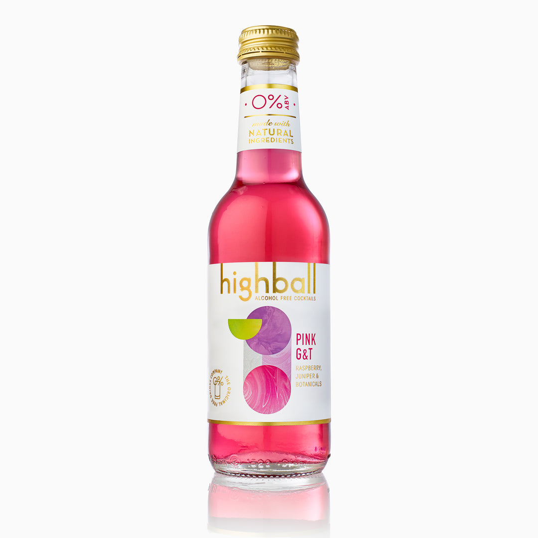 Highball Alcohol-Free Cocktails Pink G&T – Highball Alcohol Free Cocktails